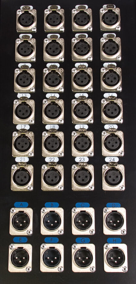 Multicore Cable w/ Stage Box - 32 Channels w/ 8 Returns | SWAMP