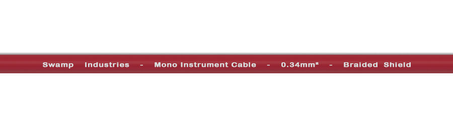 SWAMP Stage Series Guitar Lead - RED