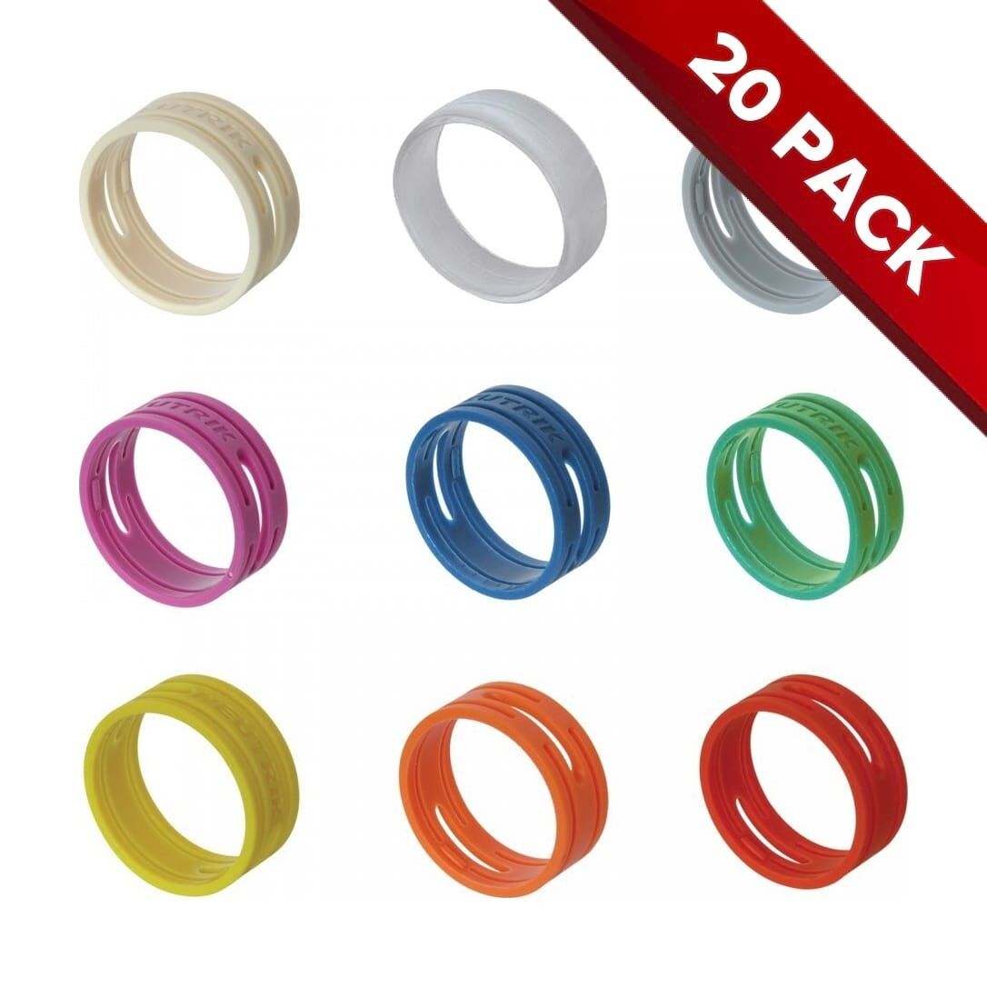 XXR Colour Coding Ring for XX Series Neutrik XLR - 20-pack | SWAMP