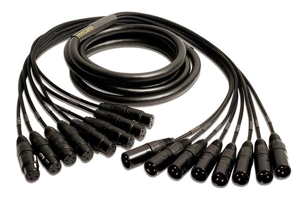 Mogami Studio Gold 8-way XLR Audio Snake Cable Loom