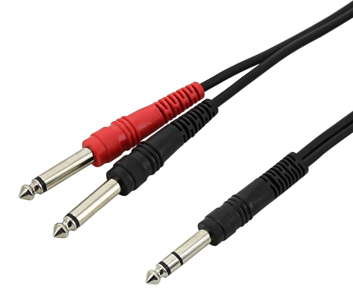 SWAMP Stereo 1/4" to Dual Mono 1/4" Cable | SWAMP