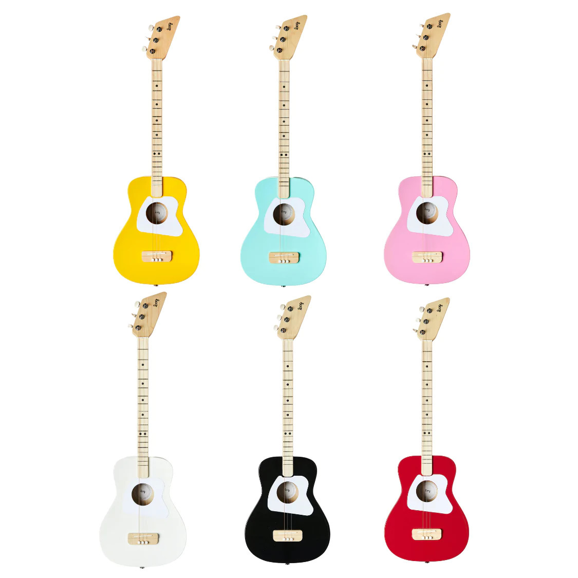 Loog Pro Acoustic 3-String Guitar