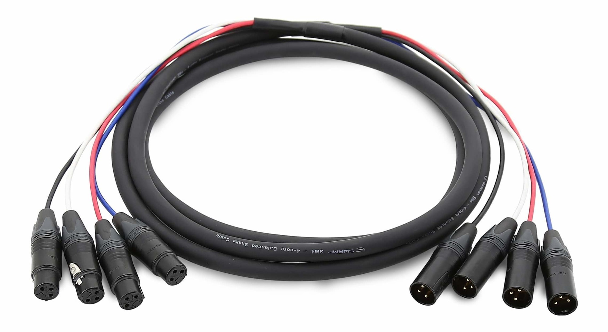 SWAMP Pro-Line AES 4-Channel XLR Audio Snake
