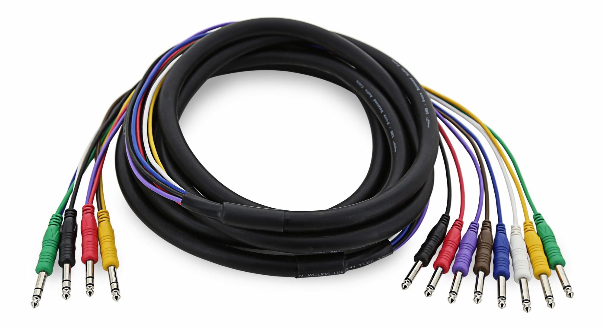 SWAMP Insert Snake - 8x 1/4" Mono to 4x 1/4" TRS