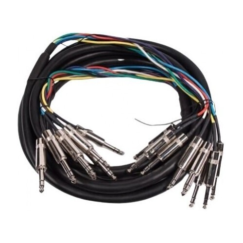 SWAMP Premium 8-way 1/4" TRS Balanced Snake Cable