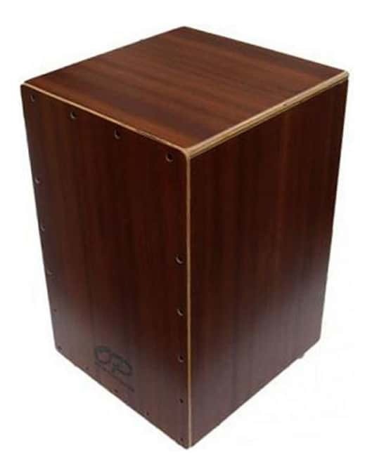 Opus Percussion Wooden Cajon with Deluxe Carry Bag - Sapele
