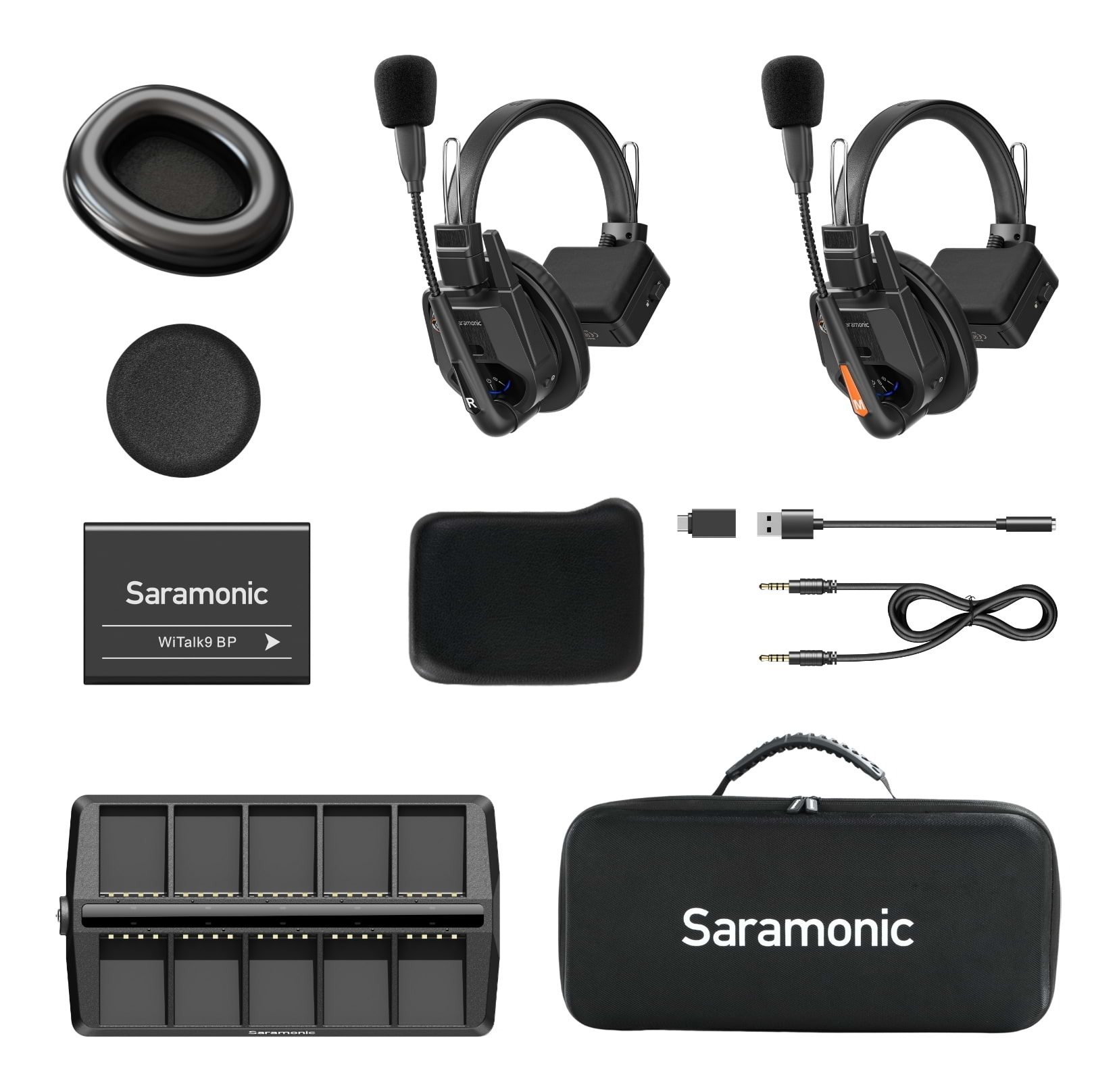 Saramonic WiTalk9 Wireless Intercom Accessories