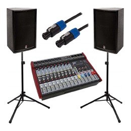 SWAMP Small Band PA System + Stage Equipment - 360W | SWAMP